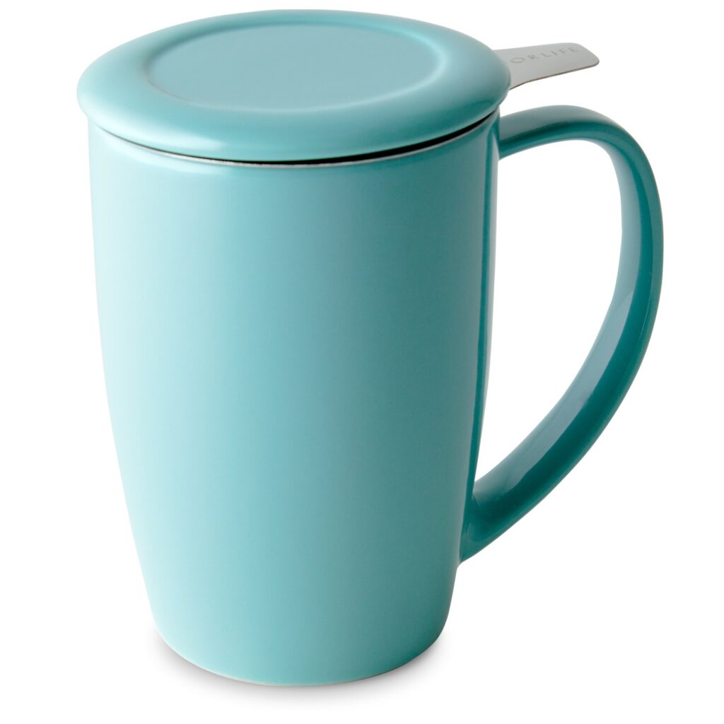 Tall Tea Mug - Turquoise - Craftiques Mall - San Antonio Vintage ...